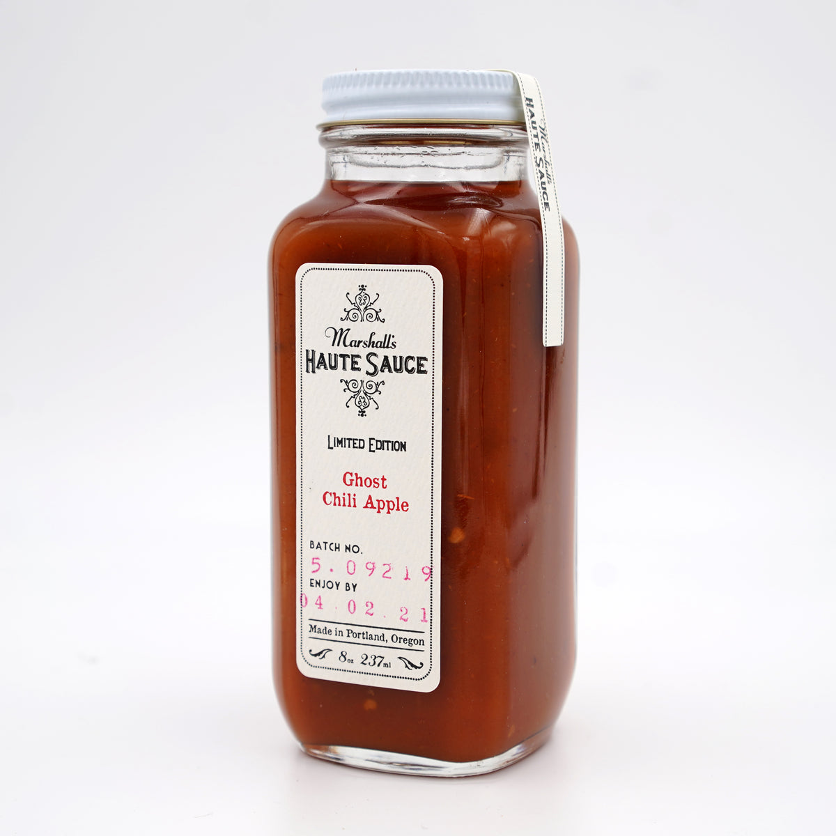Ghost Pepper Hot Sauce, Ghost Chili Apple – Marshall's Haute Sauce